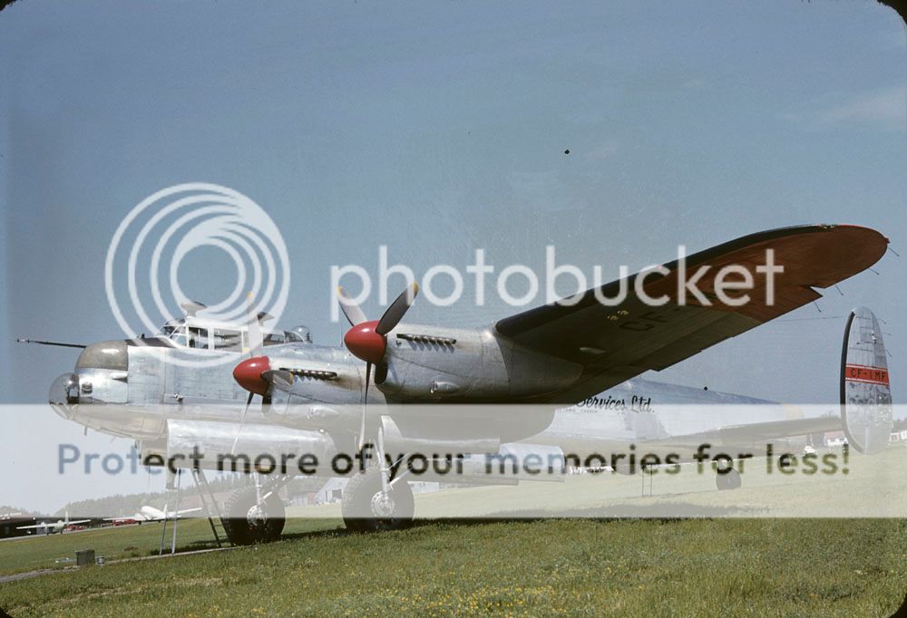 Period colour photos of Spartan Air Services Lanc and Mosquito ...