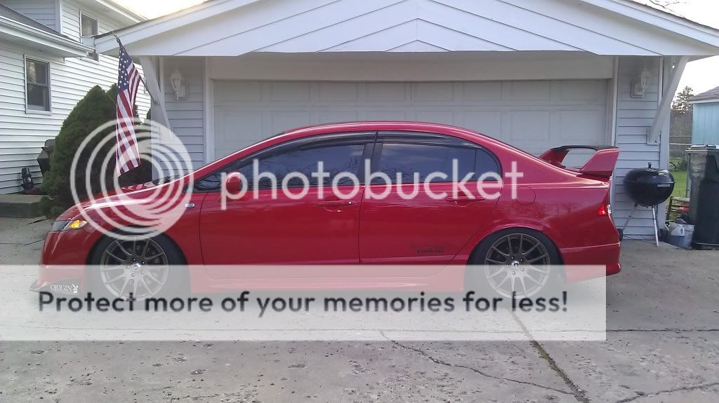 new wheels on the fa5! pictures! | 8th Generation Honda Civic Forum